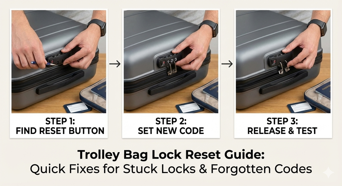 How to Reset Trolley Bag Lock: Complete Step-by-Step Guide (2026 ...