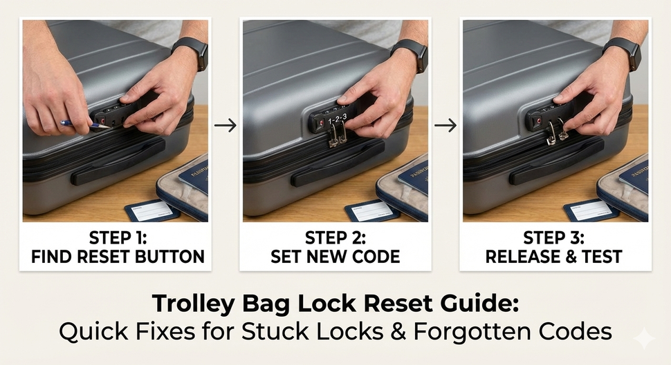 How to Reset Trolley Bag Lock: Complete Step-by-Step Guide (2026 ...